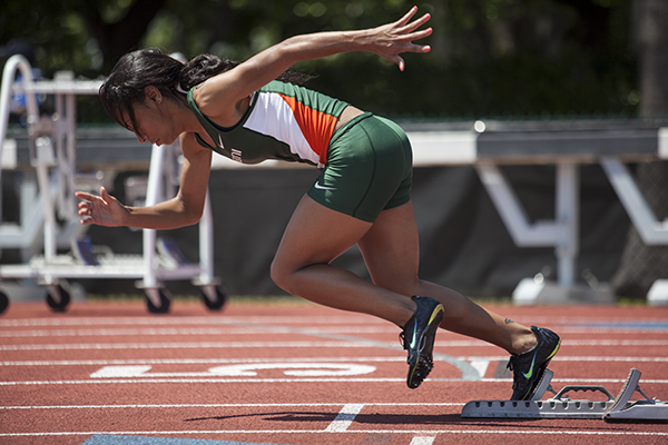 Track earns strong finish at ACC Indoor Championships - The Miami Hurricane