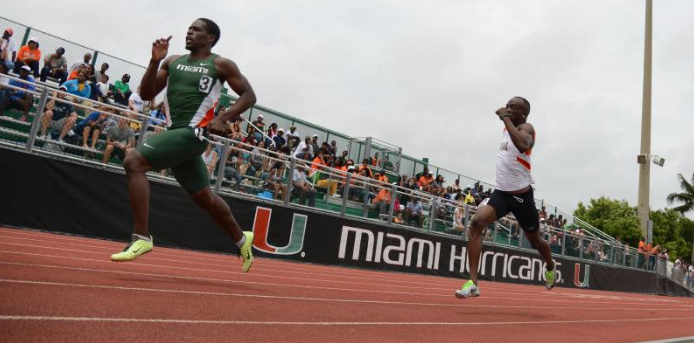 Track team stars shine at two-day meet - The Miami Hurricane