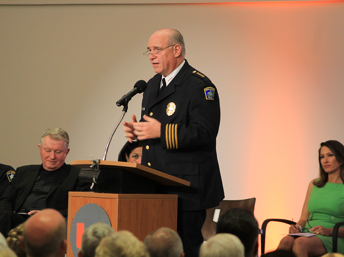 City of Coral Gables swears in Edward J. Hudak, Jr. as Police Chief ...