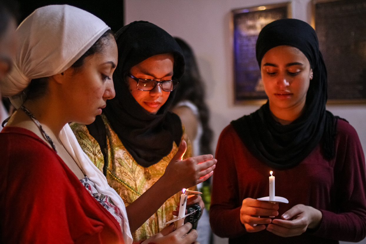 Candlelight vigil laments tragedies in Paris, Beirut - The Miami Hurricane