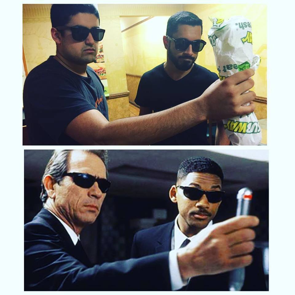 Meatball Mondays duo recreates pop culture photos with sub-themed twist ...