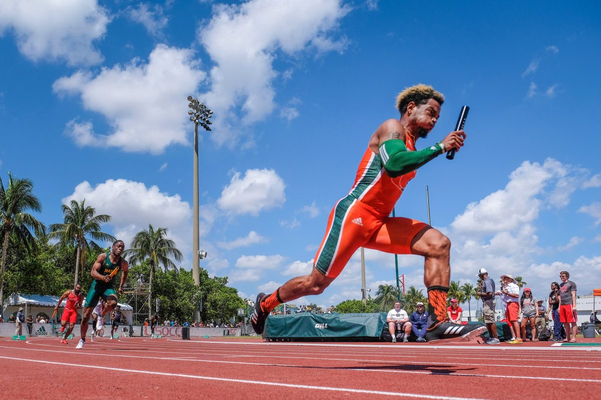 UM track star set goal, sprinted toward it | The Miami Hurricane