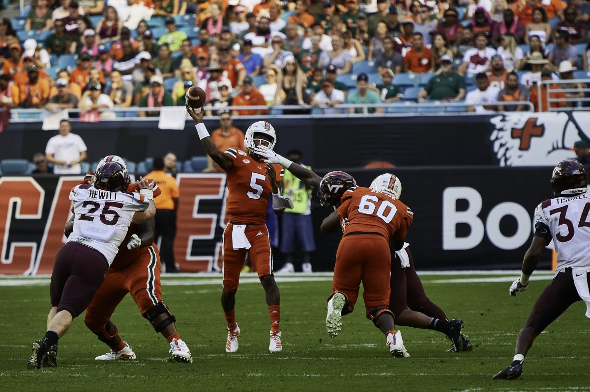 Miami vs Virginia Tech Live Blog - The Miami Hurricane